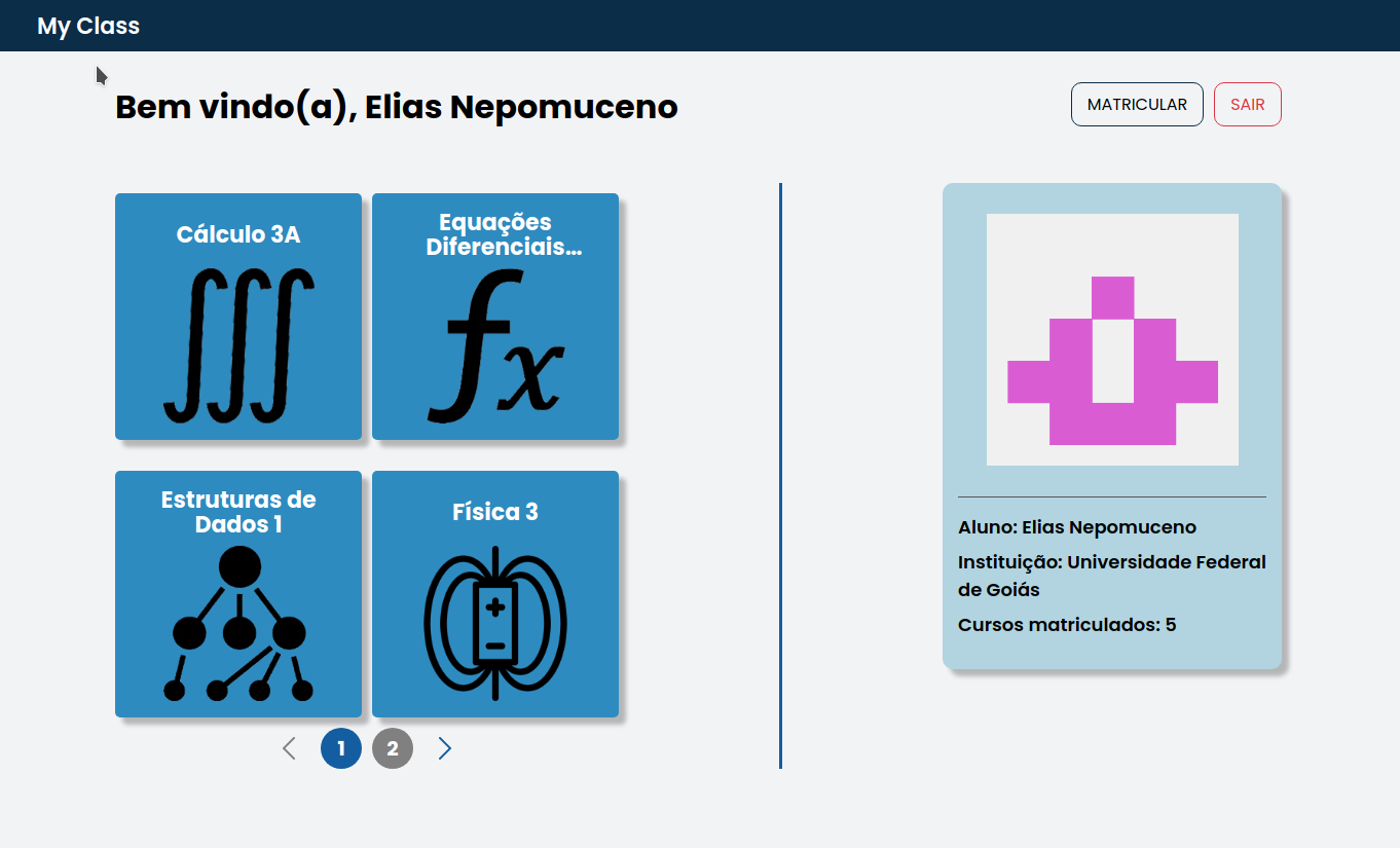 GitHub - eliasnepo/myclass: Academic management system made for students and teachers.