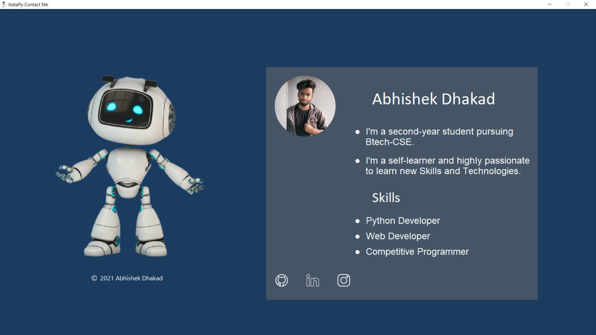 GitHub - AbhishekDhakad/InstaBot