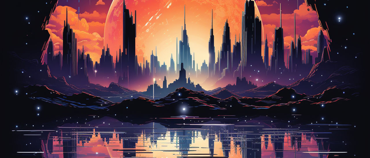 Retrowave Vector designs | Snack Prompt