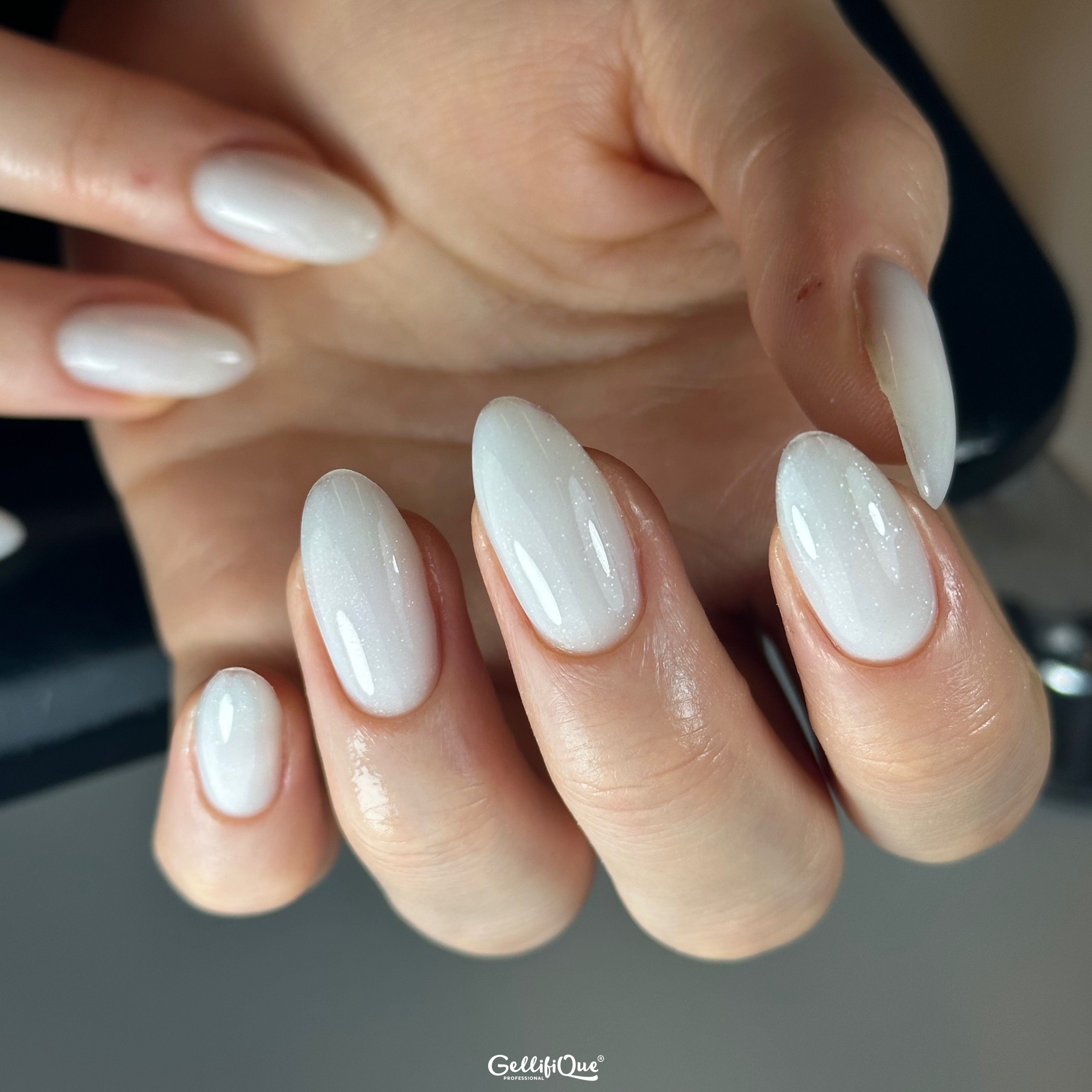 Milky Shimmer Nails / Builder in a Bottle Nail Journey. SMART BASE BIAB ...
