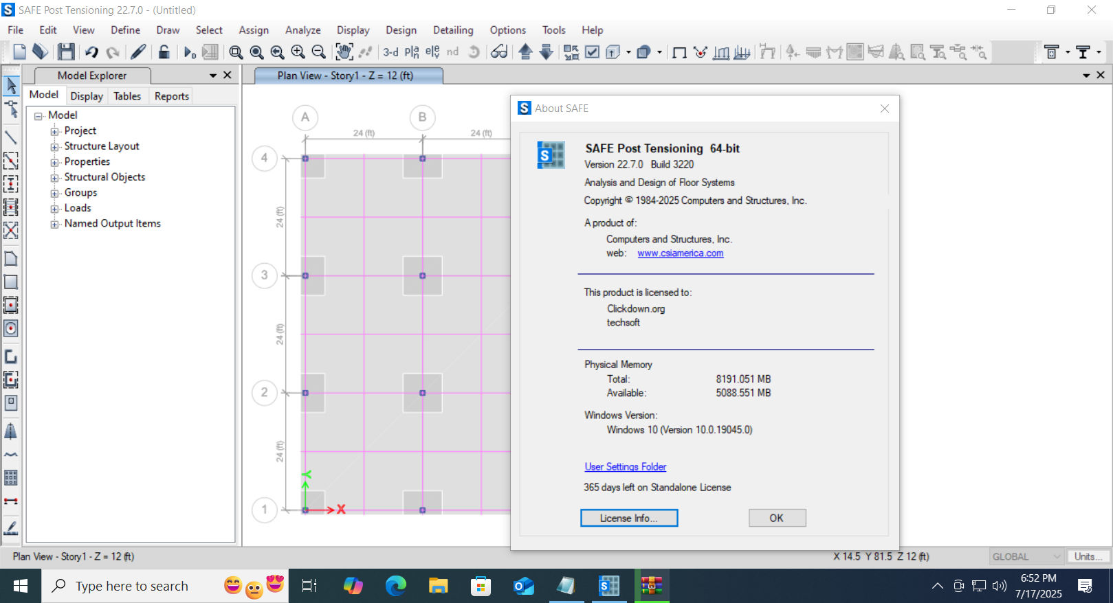 Download CSI SAFE Ultimate 22.7.0 win64 full license