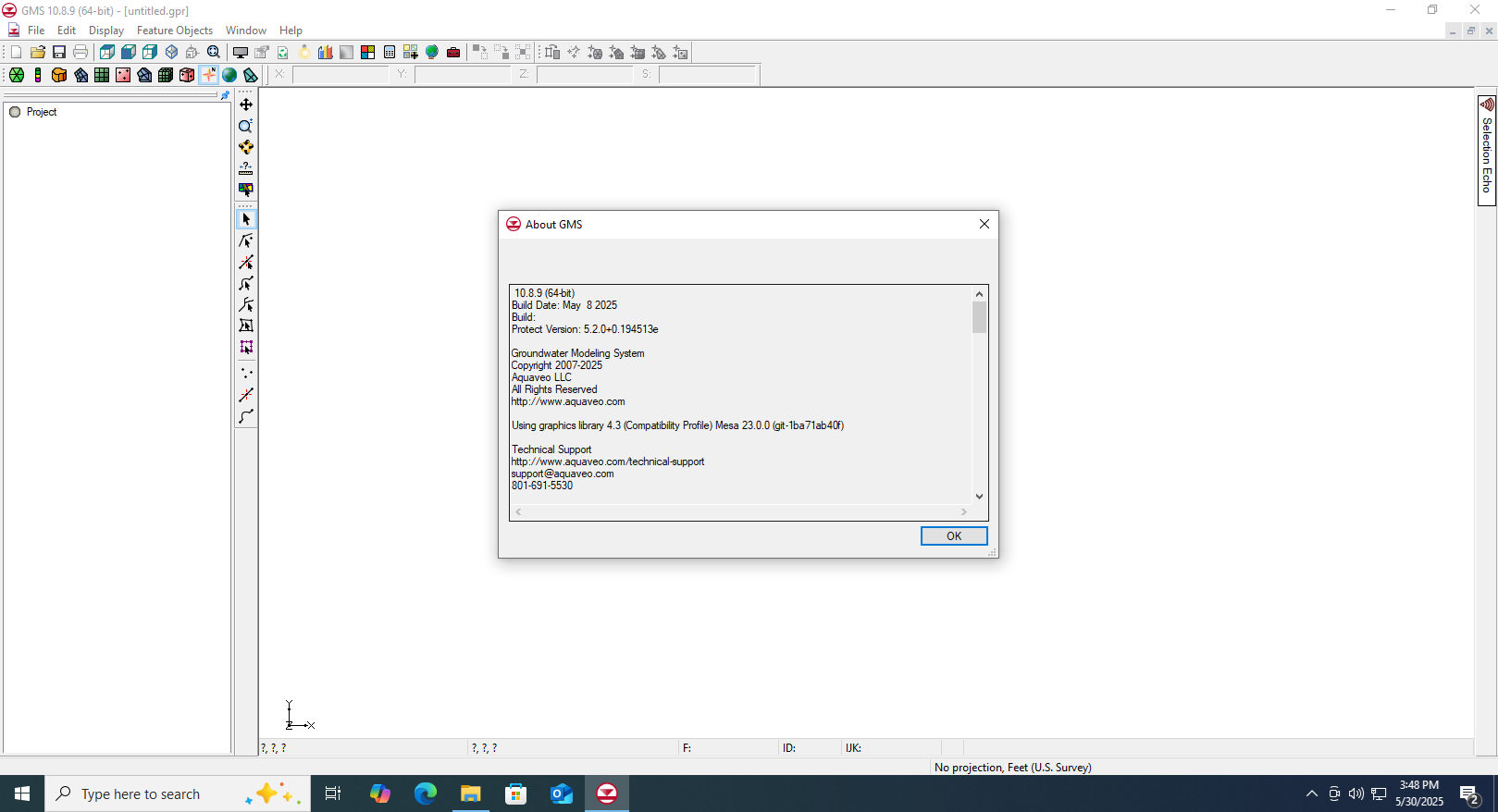 Download Groundwater Modeling System (GMS) Premium 10.8.9 x64