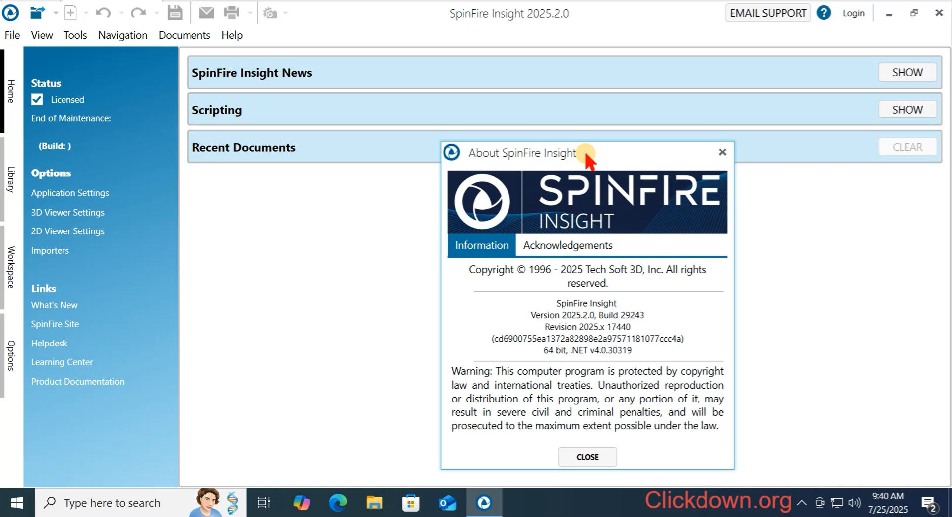Download Tech Soft 3D SpinFire Insight 2025.2.0 x64 full