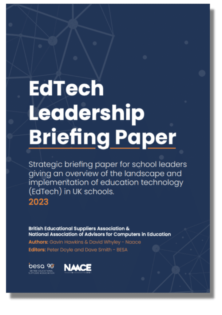 EdTech Leadership Briefing Paper - BESA