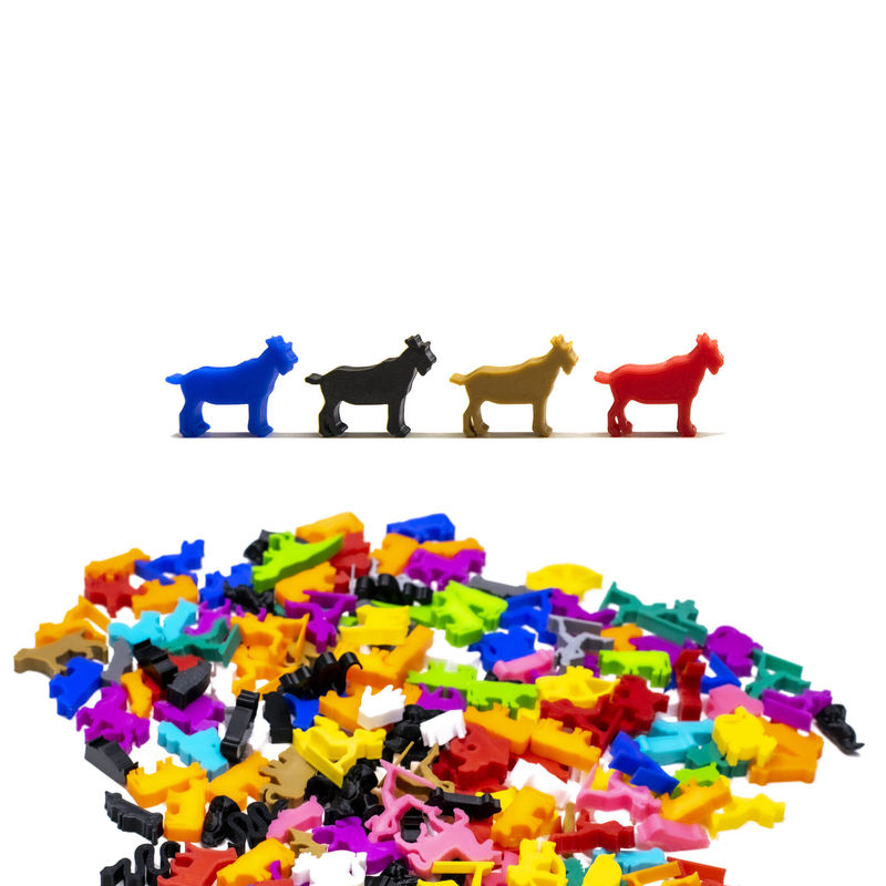Cowboy Meeple Figures - BoardGameSet