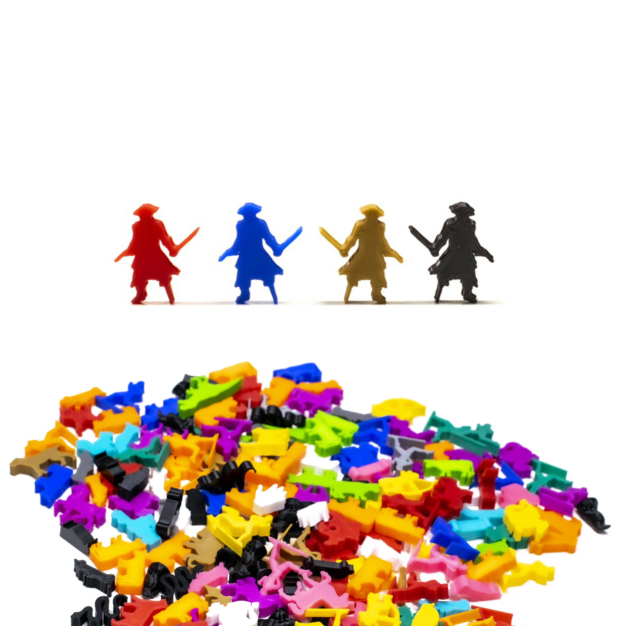 Classic Meeple Figures Male Small Size - BoardGameSet