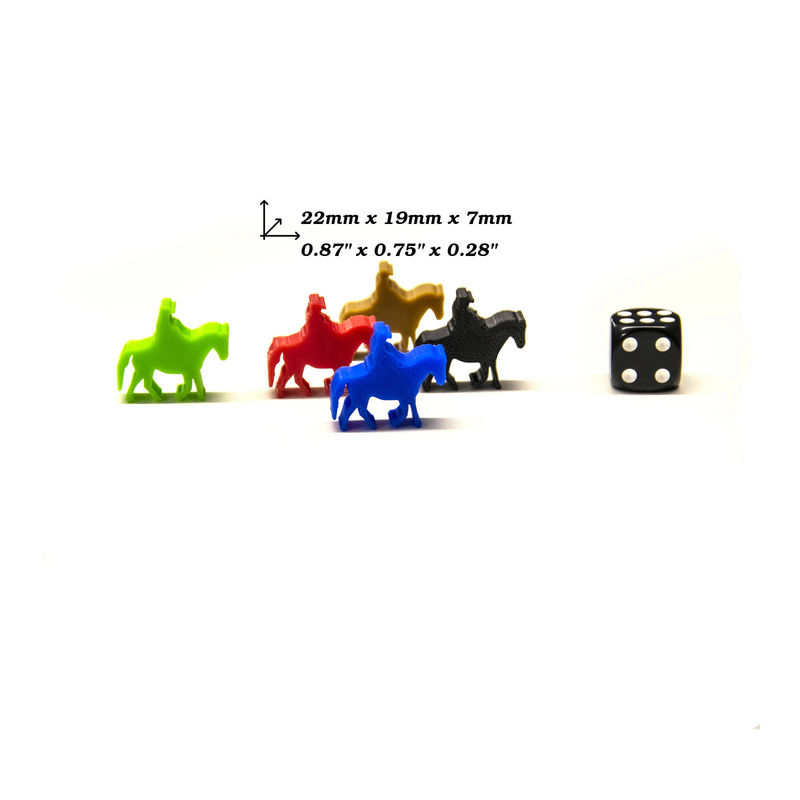 Cowboy Meeple Figures - BoardGameSet