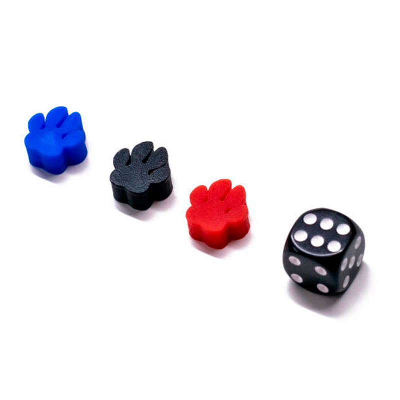 Paw Meeple Tokens - BoardGameSet