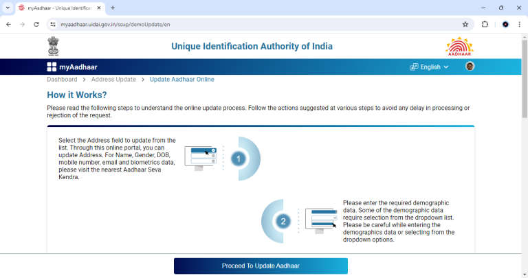 How To Update Address On Aadhaar Card For Free | Step-by-Step Guide