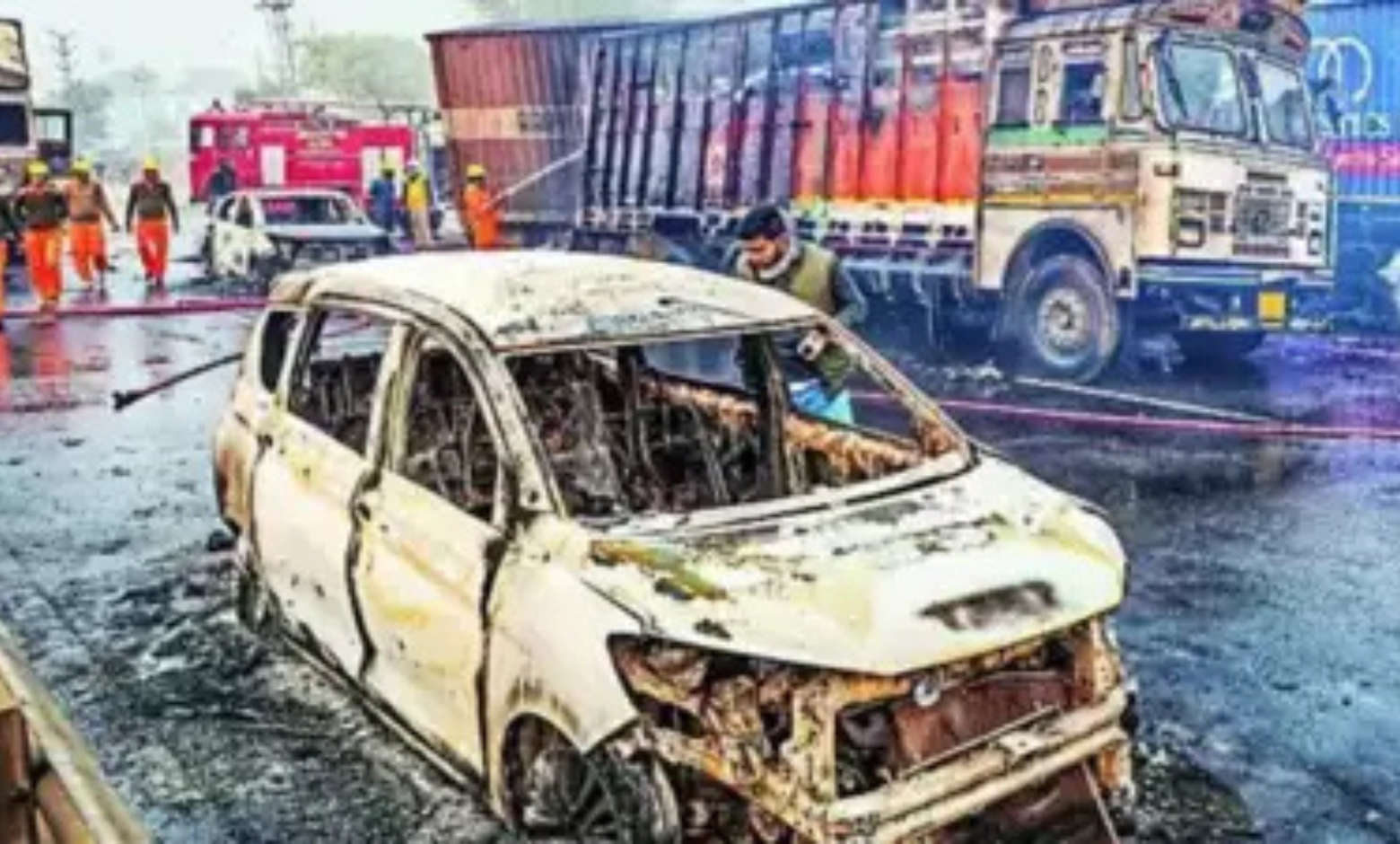 Jaipur Highway Accident: LPG Tanker Collision Leaves 14 Dead, Over 28 ...