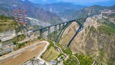 Chenab Bridge: Top 10 Facts About World’s Highest Railway Arch Bridge ...