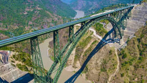 Chenab Bridge: Top 10 Facts About World’s Highest Railway Arch Bridge ...