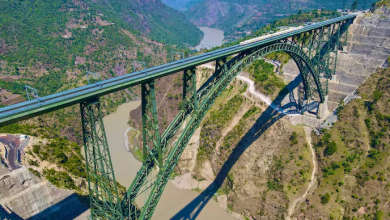 Chenab Bridge: Top 10 Facts About World’s Highest Railway Arch Bridge ...