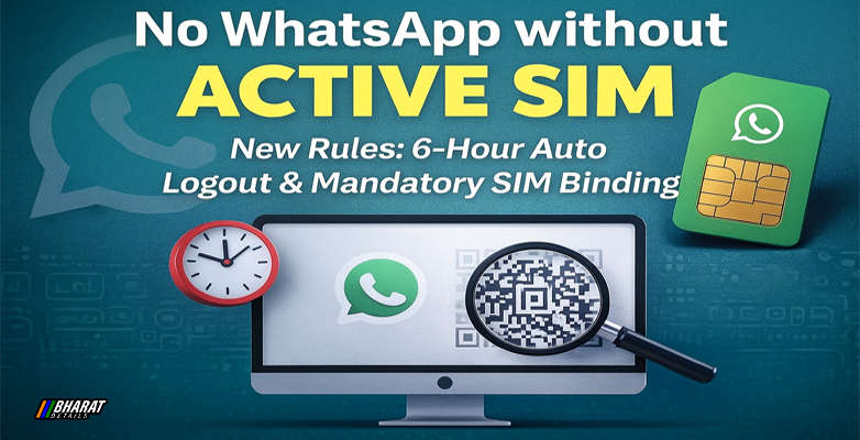 No WhatsApp Without Active SIM: New Government Rules Bring 6-Hour Auto Logout & Mandatory SIM ...