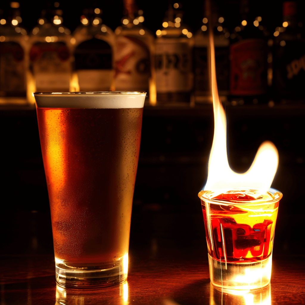 Flaming Dr. Pepper Cóctel Receta | Cómo preparar un Flaming Dr. Pepper Flaming Dr. Pepper Cóctel Receta | Cómo preparar un Flaming Dr. Pepper