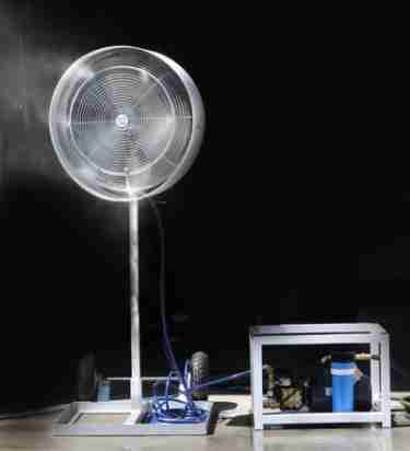 Sideline Misting Fan - Big Fogg Misting Systems & Solutions