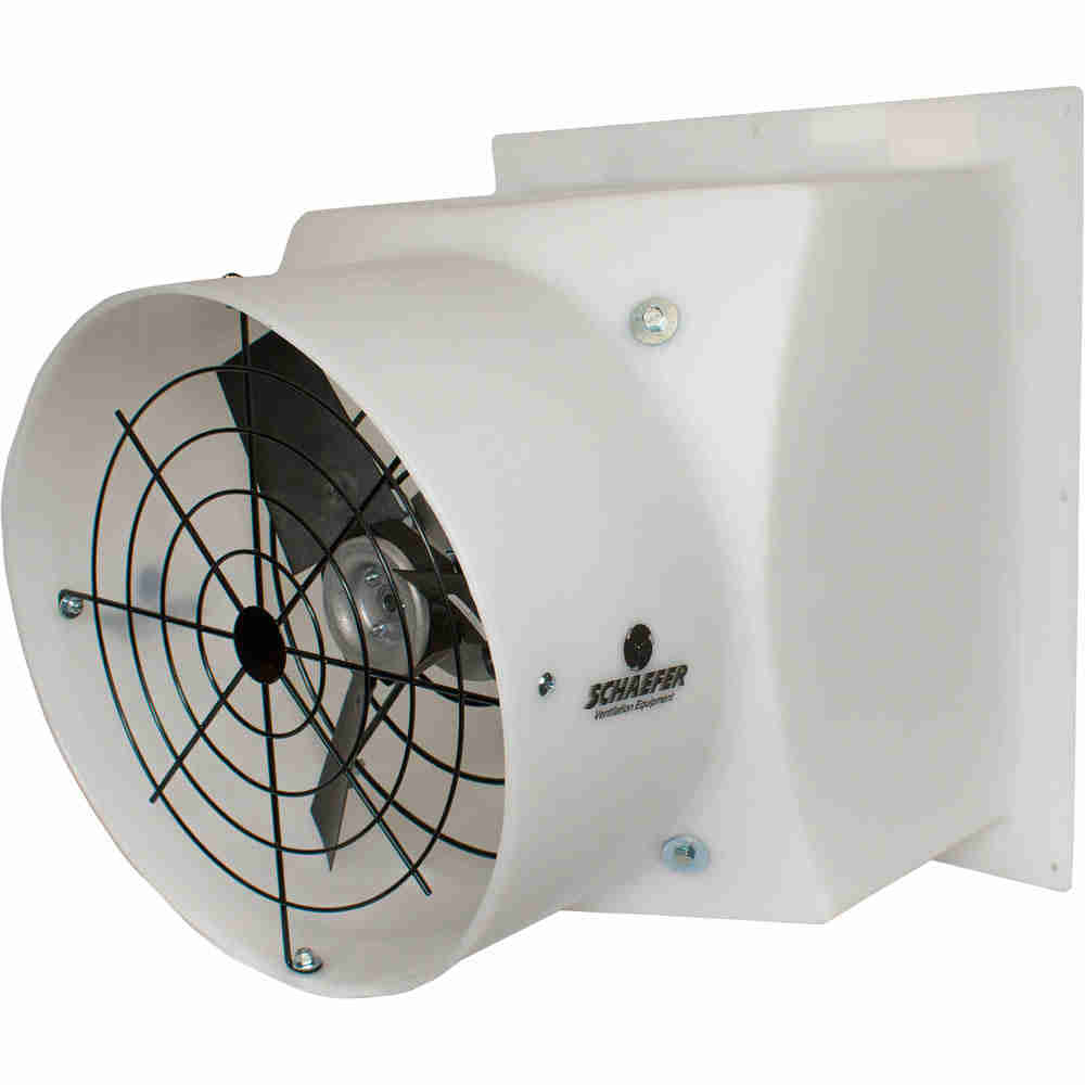 Schaefer Exhaust Fan — 16in., 3085 CFM, 110/220 Volt - Big Fogg