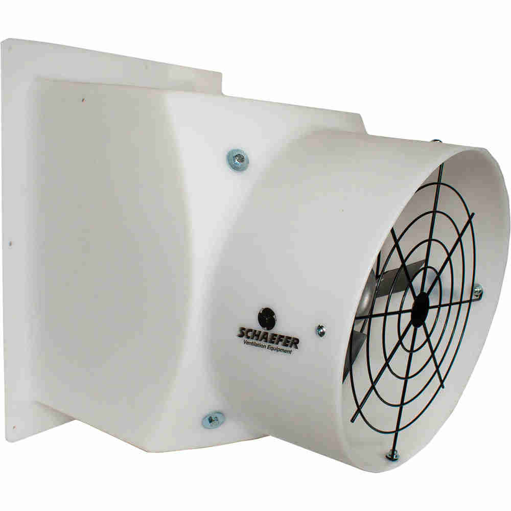 Schaefer Exhaust Fan — 16in., 3085 CFM, 110/220 Volt - Big Fogg