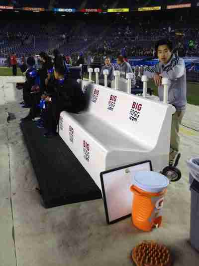 Sports Heating Systems - Big Fogg Misting Systems & Solutions