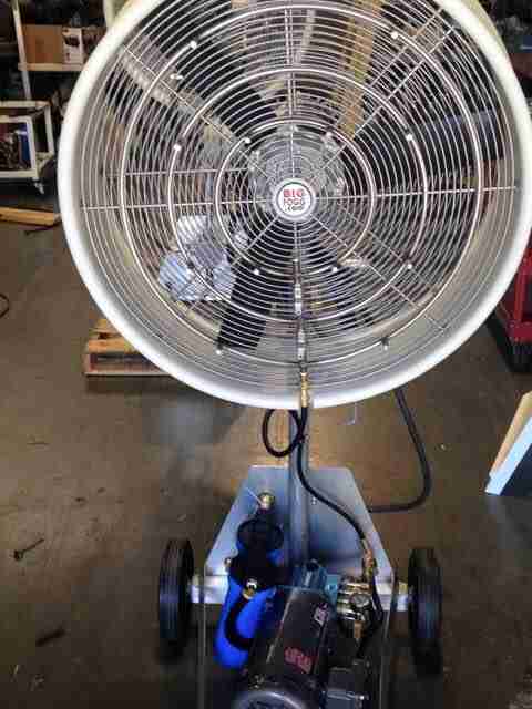 Explosion Proof Misting Fans - Mist Fans - Shop Now!