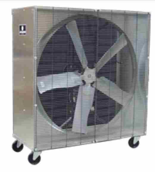 48” Mobile Box Fan, 1 HP - Big Fogg Misting Systems & Solutions