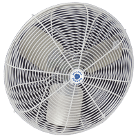 20” Circulation Fan, White OSHA Guards - Big Fogg Misting Systems