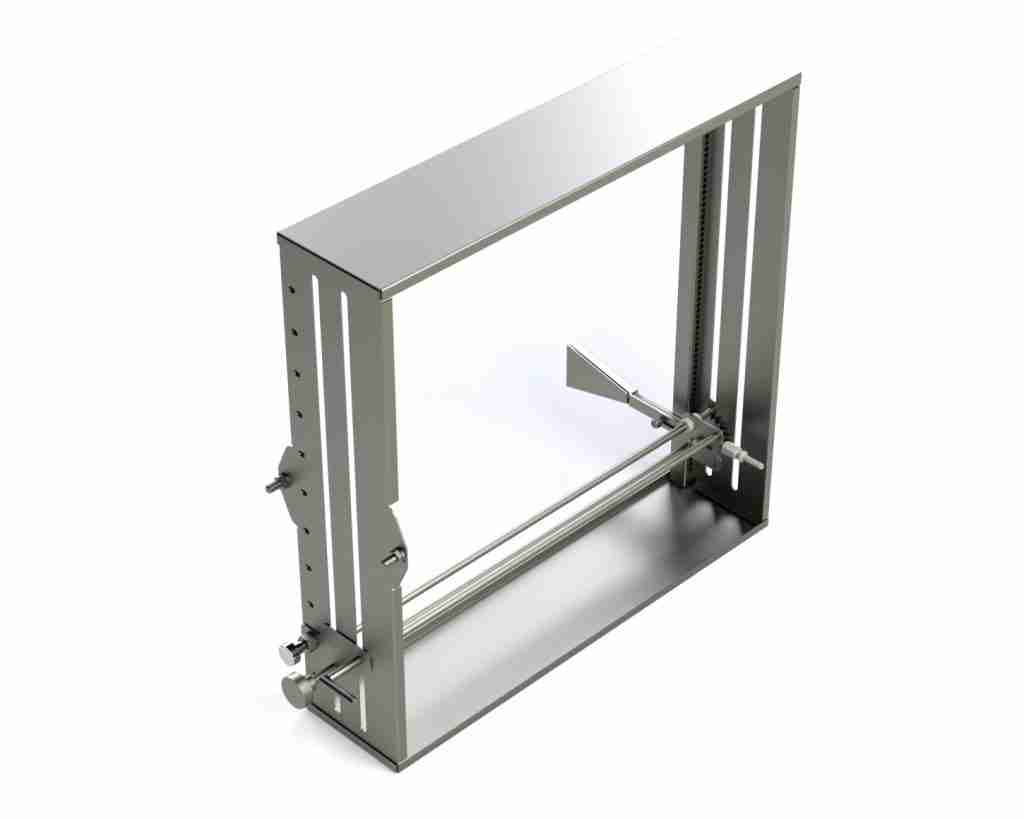 Flat Blade Isolation Damper - Big Fogg Misting Systems & Solutions