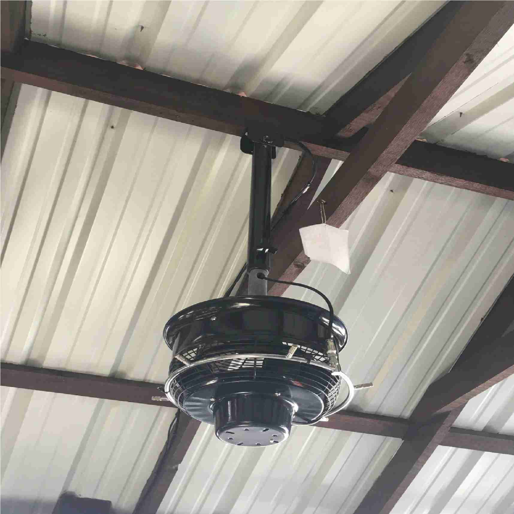 CentraMist Ceiling Mount Centrifugal Misting Fan - Big Fogg