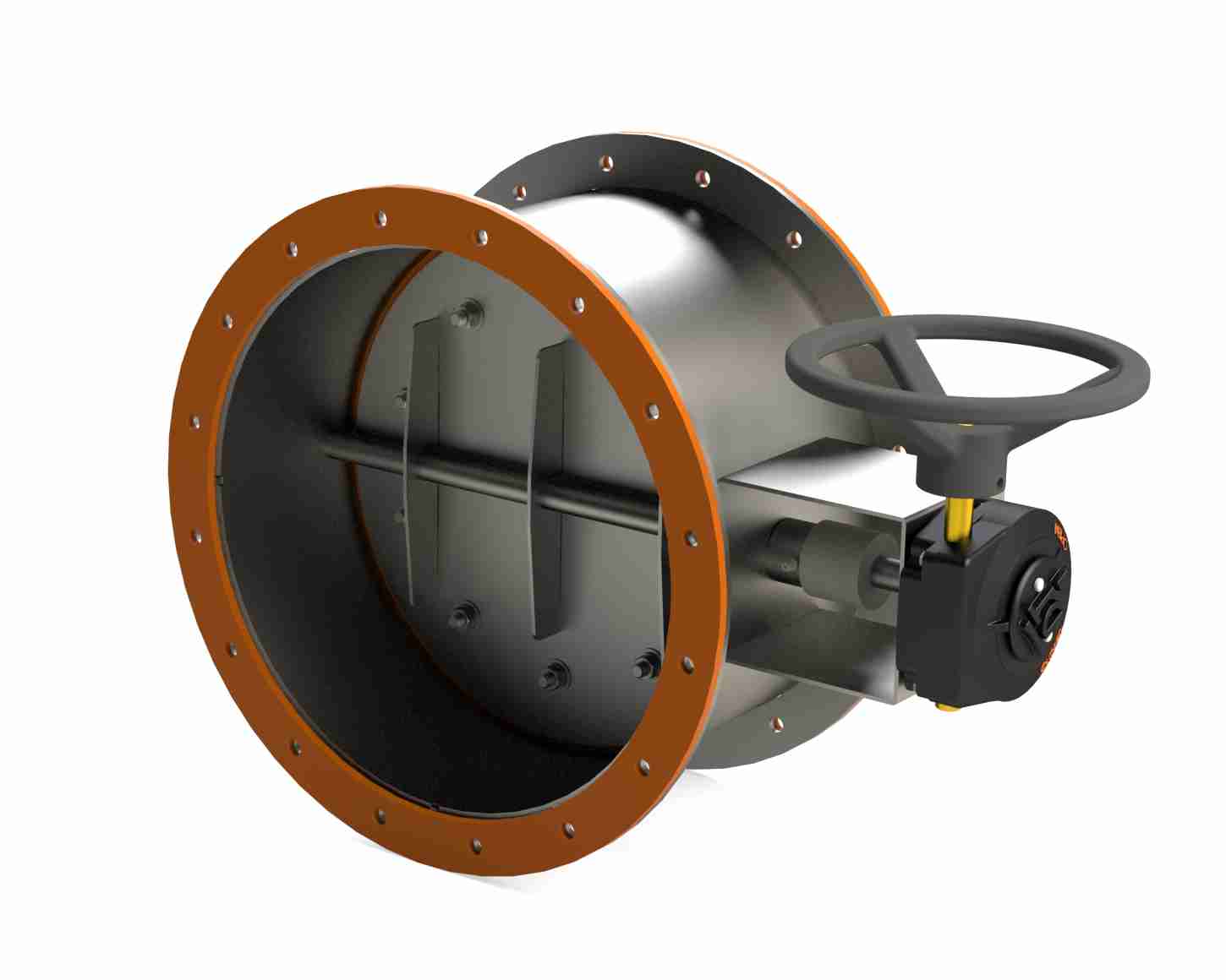 Flat Blade Isolation Damper - Big Fogg Misting Systems & Solutions