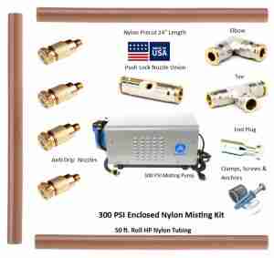 Misting Fans: Portable - Wall Mounted - Sideline - Outdoor