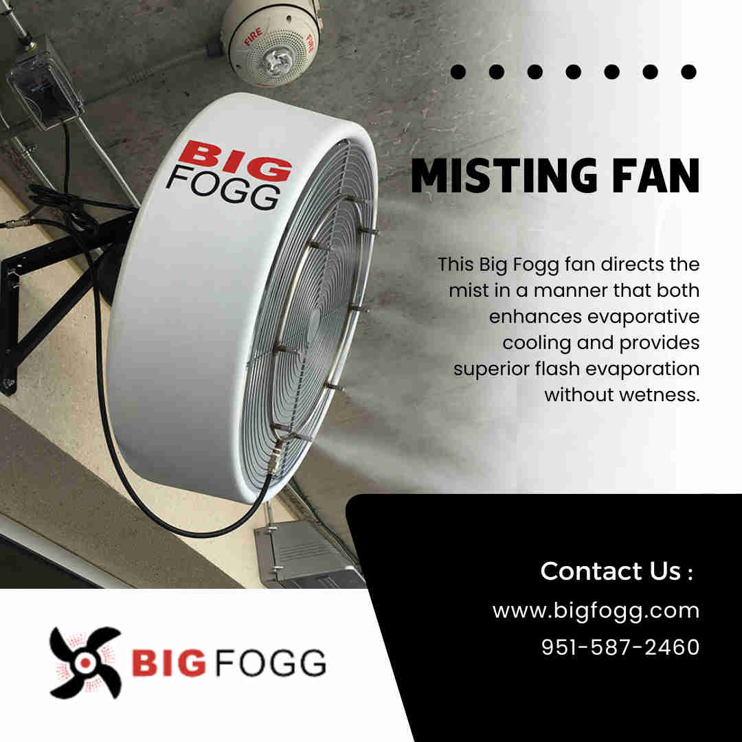 Big Fogg Misting Fans - Get the Cooling Products You Need