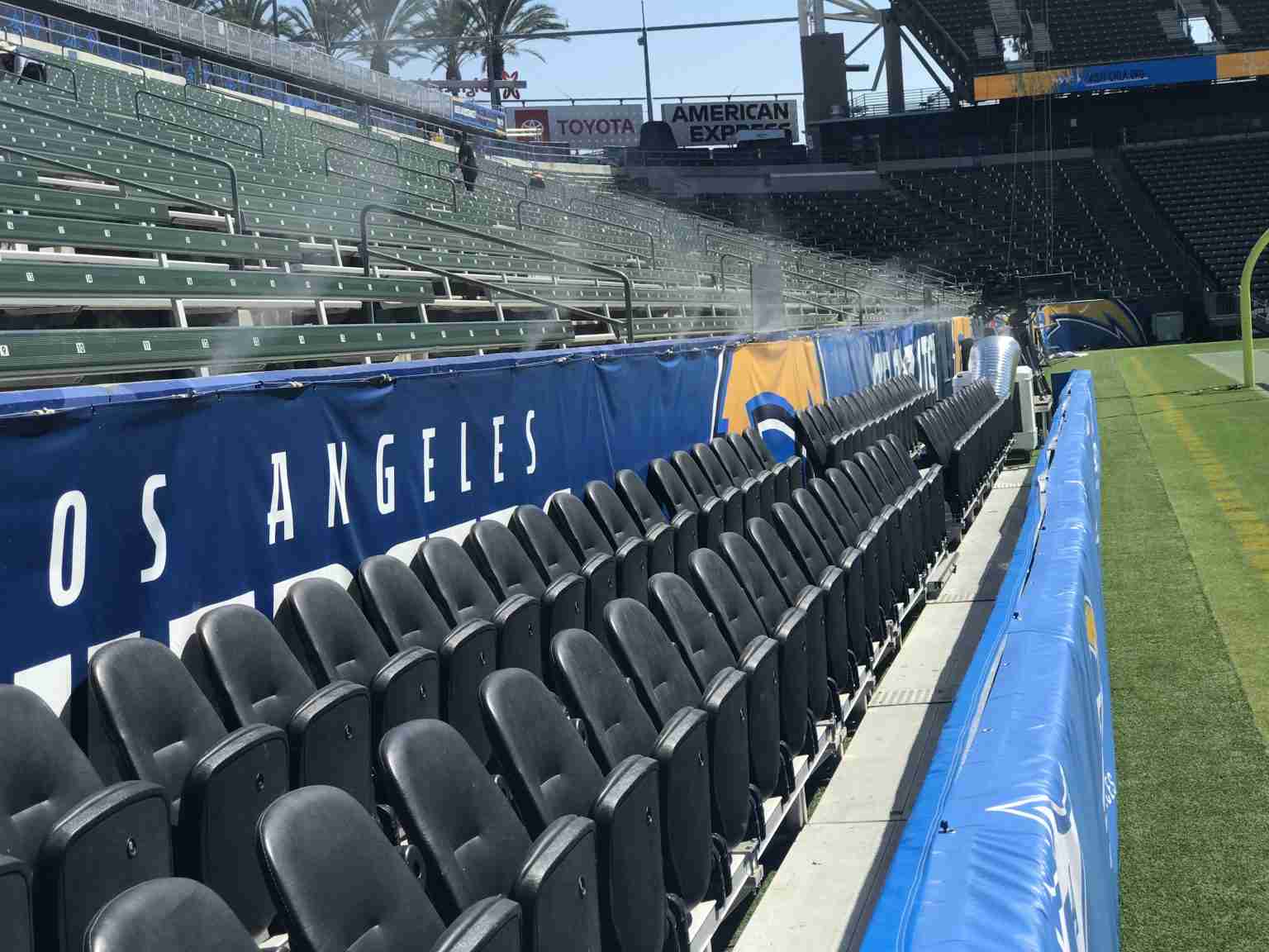 Sports Misting Fans & Systems | Big Fogg Misting Systems