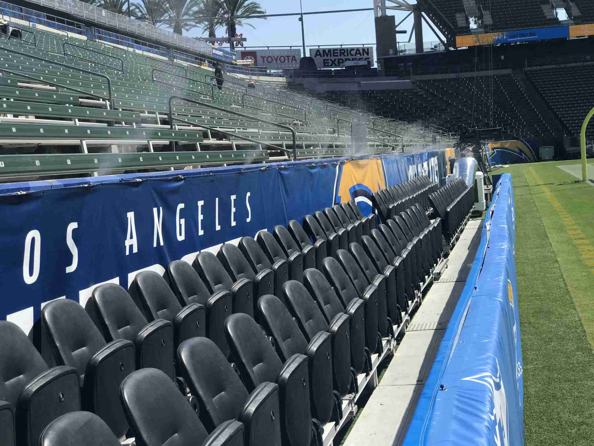 Misting Fans: Portable - Wall Mounted - Sideline - Outdoor