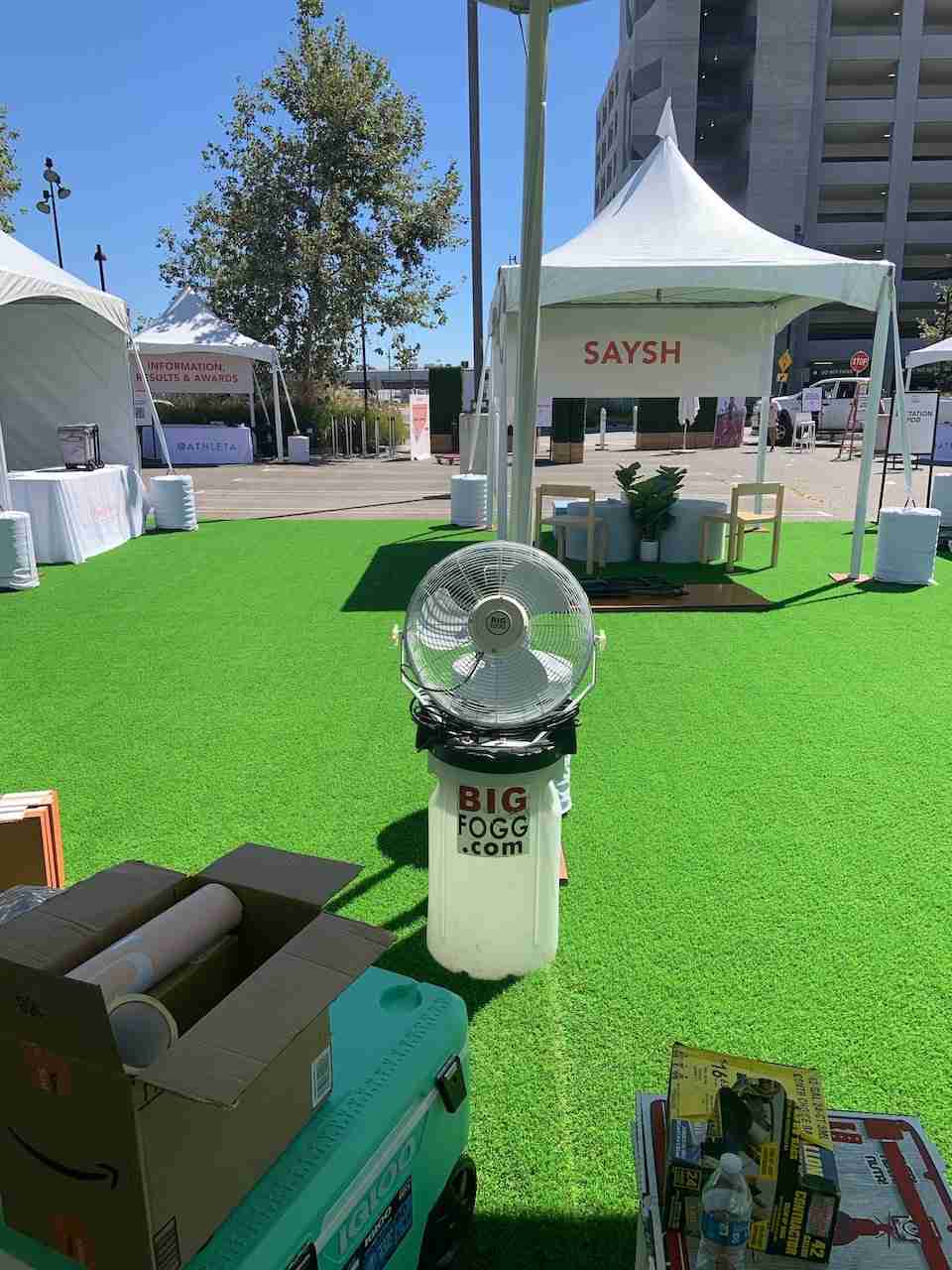 Misting Fans Explained: Benefits, Types & FAQs | Big Fogg