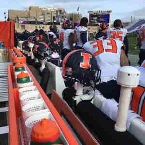 Heating Benches Used by Top Teams to Stay Warm on Sidelines