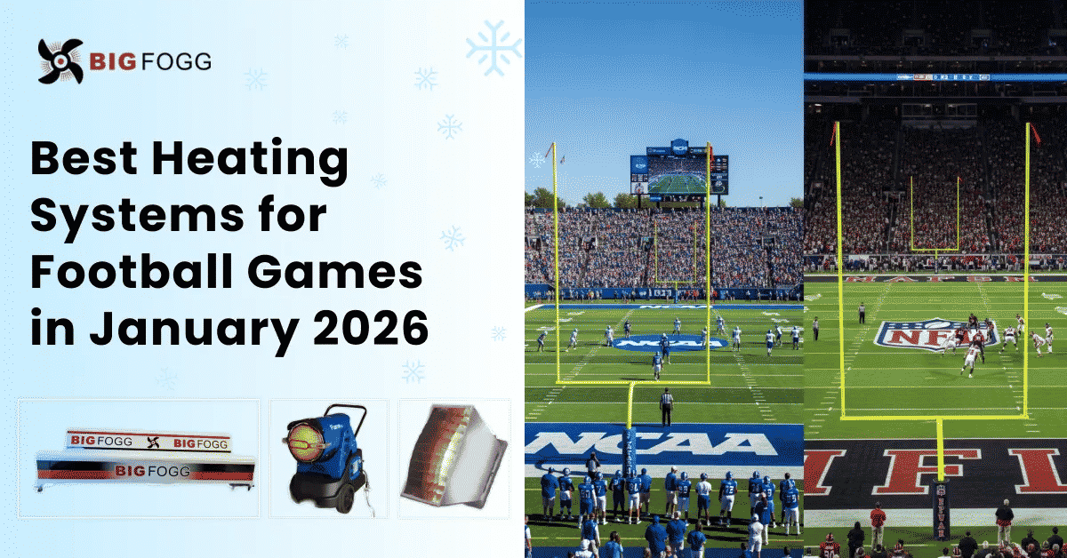 Heating Systems for Football Games in January 2026 | BigFogg