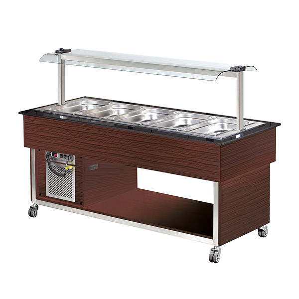 5 x GN1/1 Cold Buffet Display - Restaurant Projects