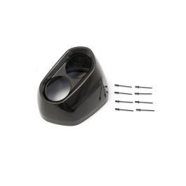 AKRAPOVIC V-EC325 END CAP CARBON BLACK