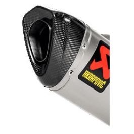 AKRAPOVIC V-EC331 END CAP CARBON BLACK