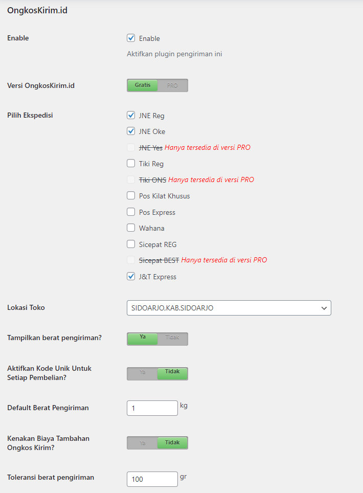 Cara Membuat Ongkos Kirim di WooCommerce Gratis 2022