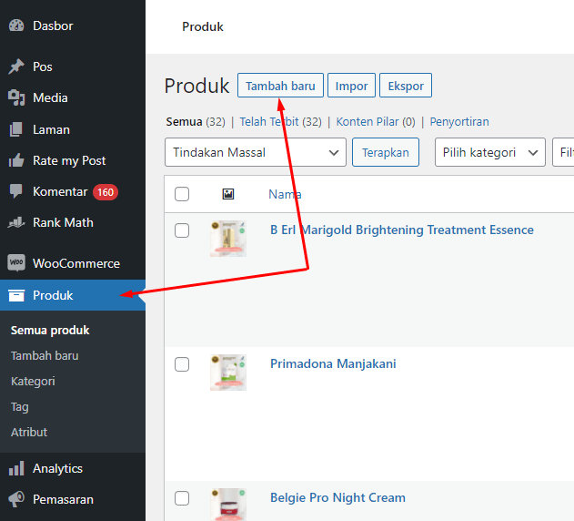 Cara Menambah Produk di Woocommerce Terbaru 2022
