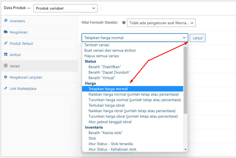 Cara Membuat Variasi Produk di WooCommerce Terbaru 2022