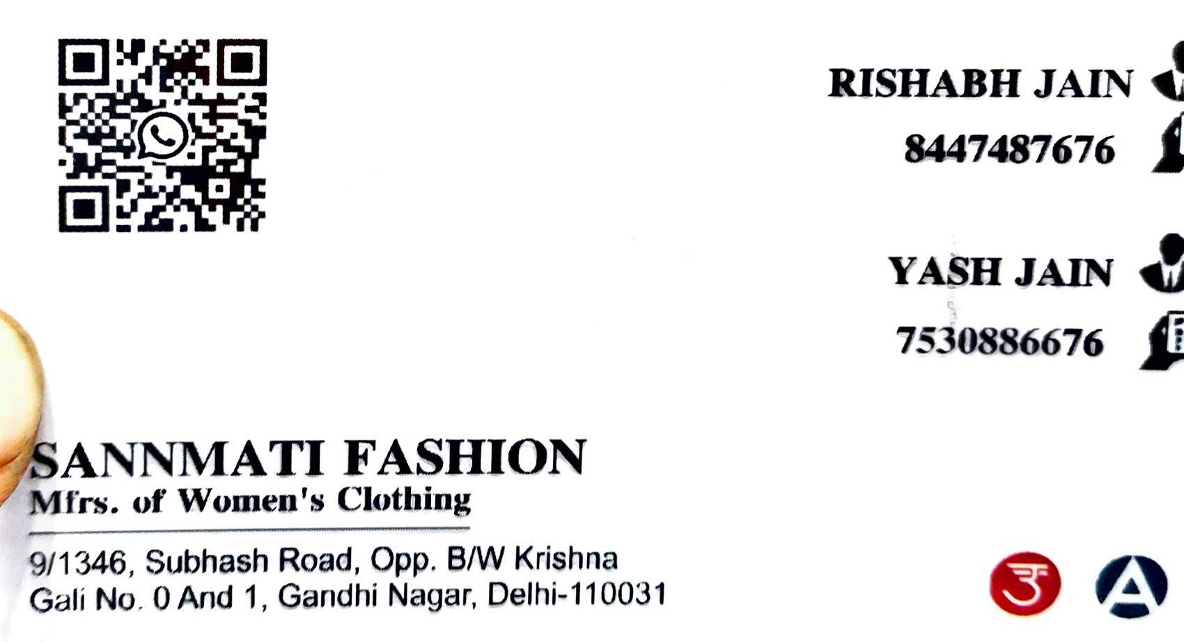 sanmati fashion | Wholesale manufacturer in Gandhinagar, Delhi