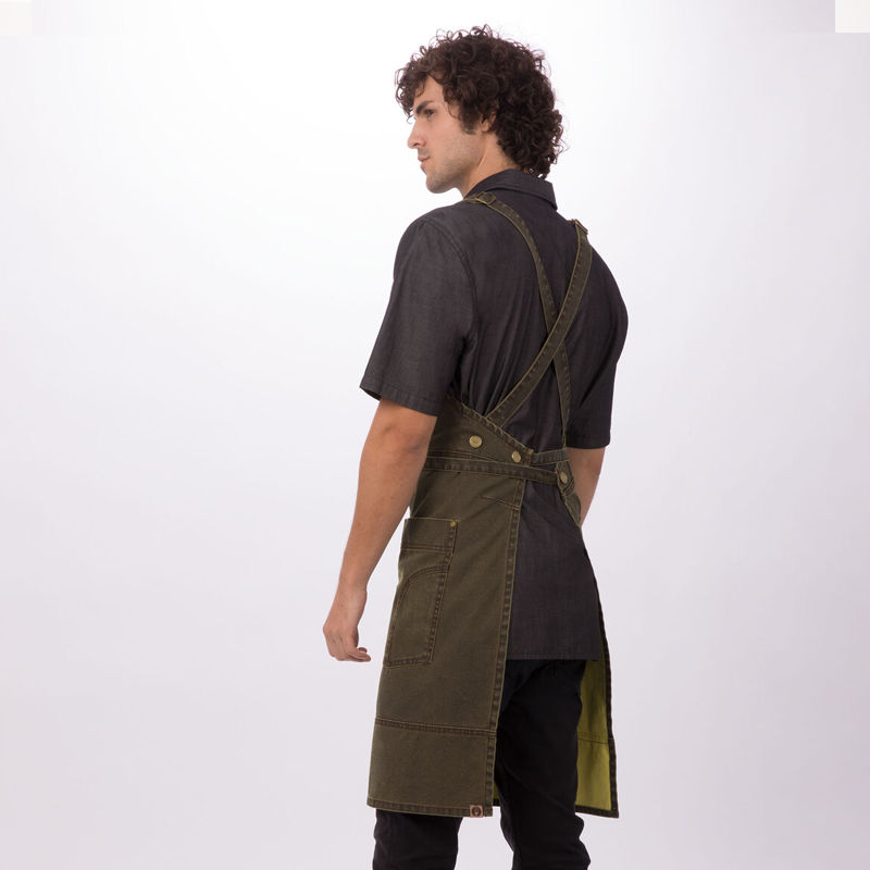 Cheap Custom Printed or Embroidered Hospitality Café Aprons Australia