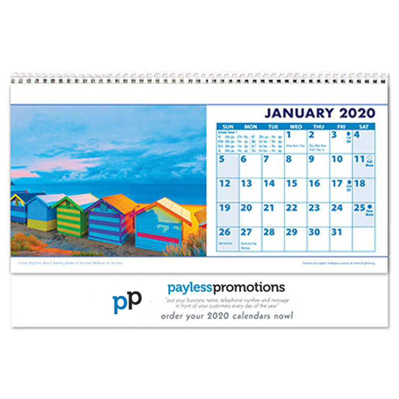 Logo DT07 13 Pages Desk Calendars - Australian Scenic