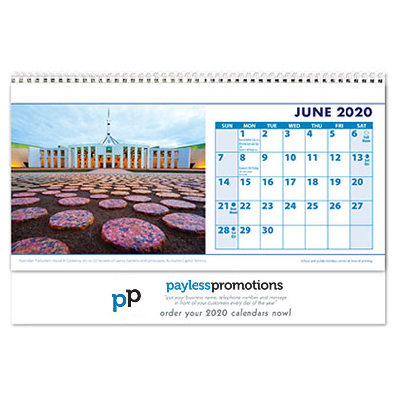Logo DT07 13 Pages Desk Calendars - Australian Scenic