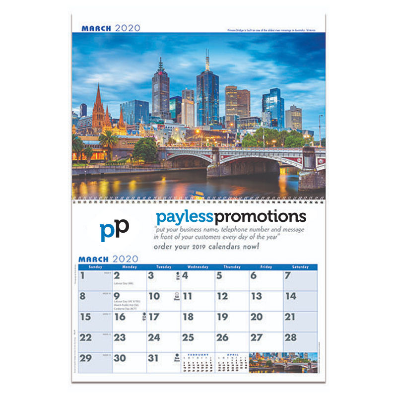 Cheap Custom Promotional Calendar Printing | Online Australia