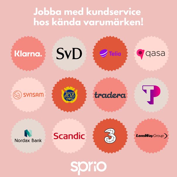 Lediga jobb inom kundtjänst, sälj och support - Sprio Rekrytering & Bemanning