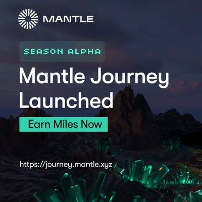 Mantle Unveils the 'Mantle Journey': 20 Million $MNT Reward Pool in Season Alpha | Blockster