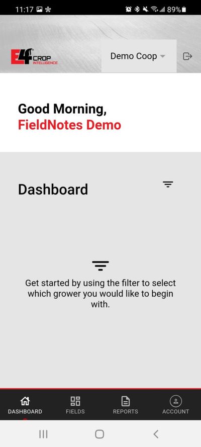 E4 Vision App - E4 Crop Intelligence